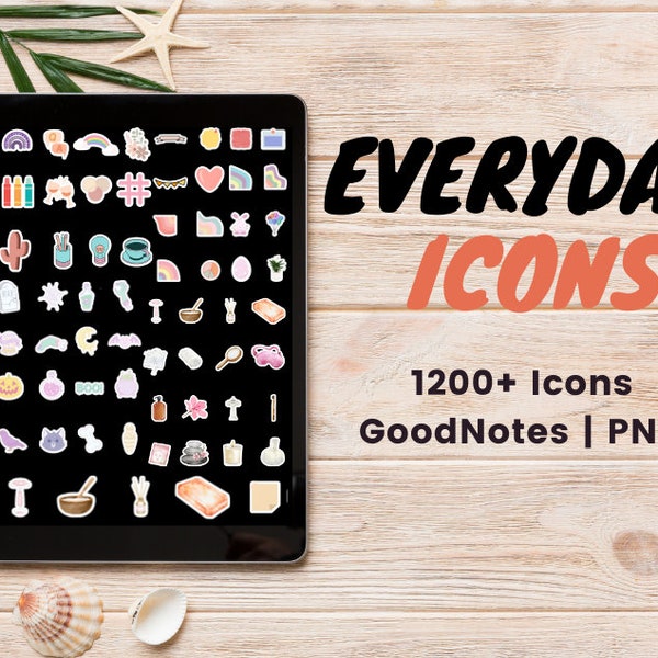 Digital Planner Digital Stickers 700 Stickers, Goodnotes File, Every ...