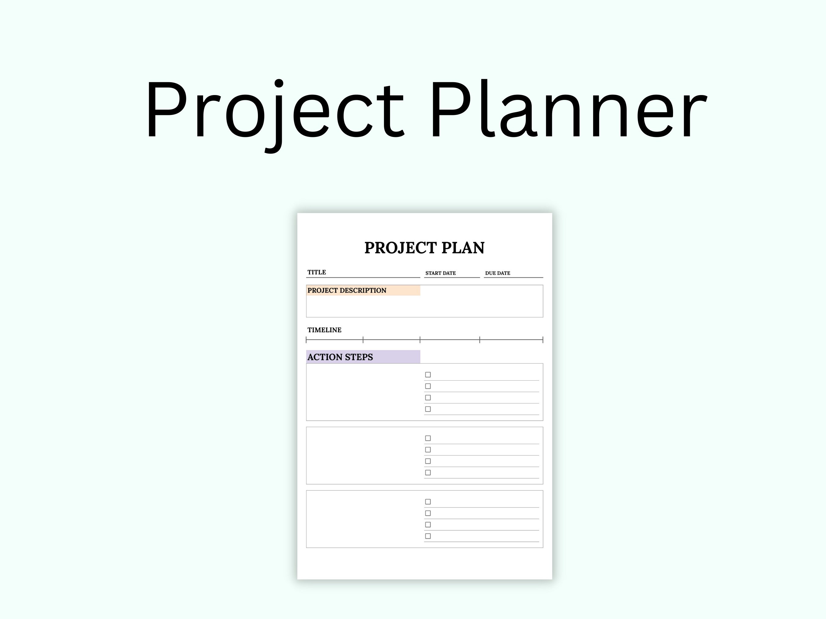 Editable Office Task Planner Bundle, Printable Work Schedule Planner ...