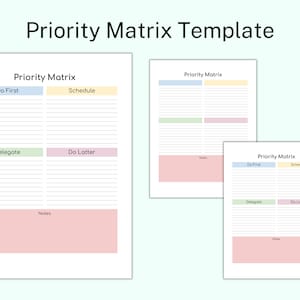 Editable to Do Brain Dump Planner, ADHD Daily Weekly Goals Planner, To ...