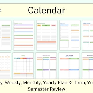 Teacher Planner 2024-2025, Spiral Teacher Planner, Lesson Plans ...