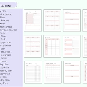Brain Dump Template Printable, ADHD Brain Dump, Thoughts Organizer ...