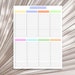 Master Task List Printable, Blank Checklist Template, Master to Do List ...
