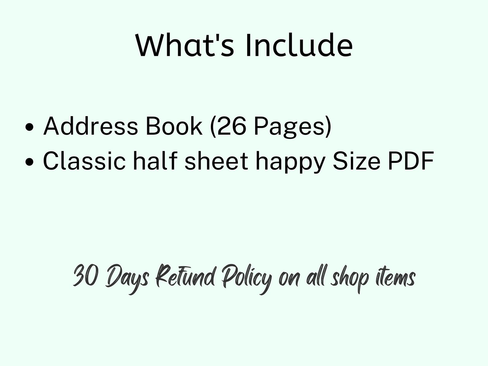 Refillable Address Book Google Sheet, Address Book Printable, Contacts ...