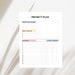 Editable Office Task Planner Bundle, Printable Work Schedule Planner ...