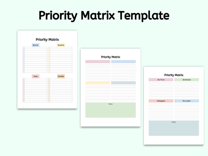 PRINTABLE Brain Dump Template, Thoughts Organizer, Brain Dump Journal ...