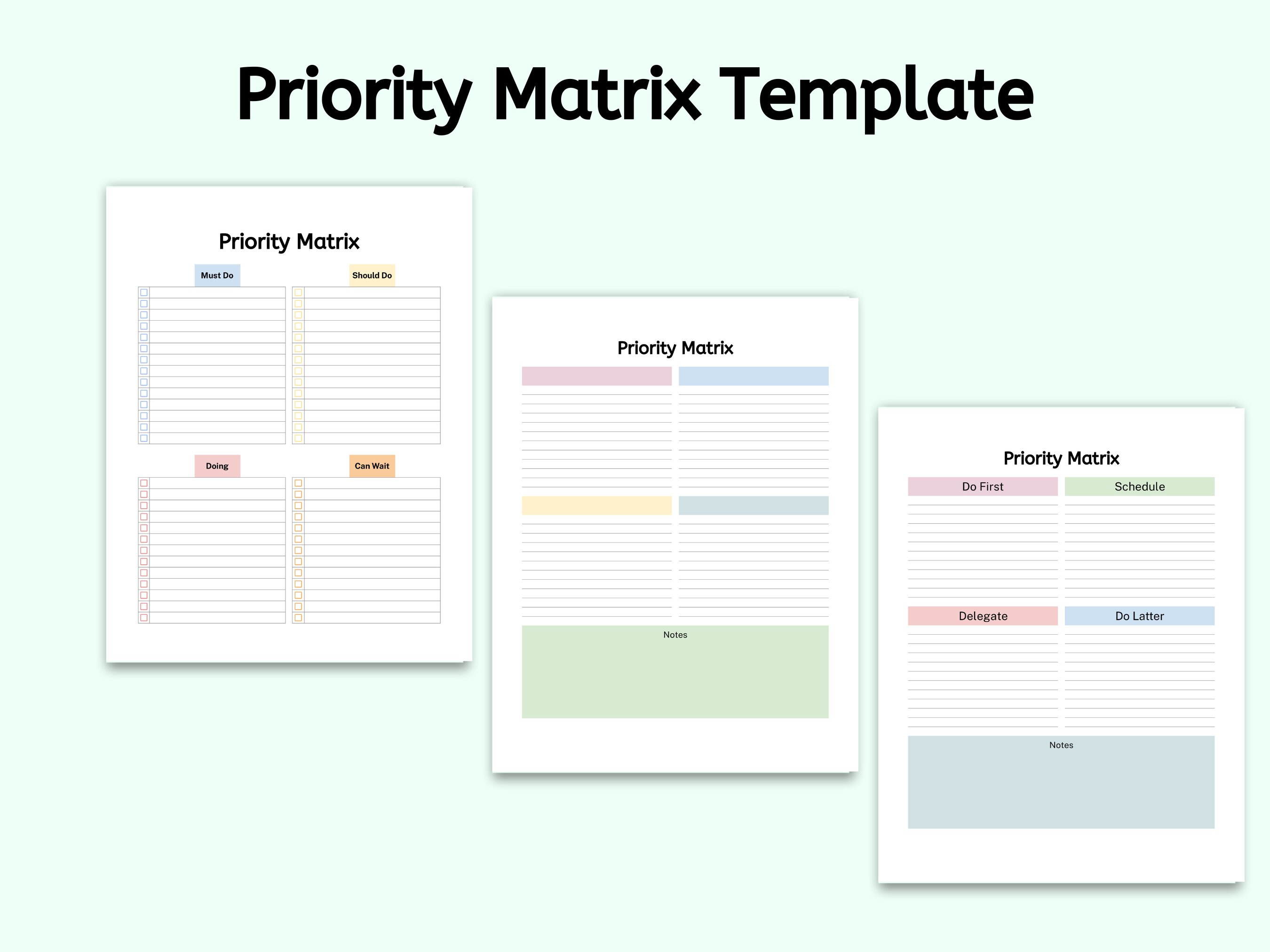 PRINTABLE Brain Dump Template, Thoughts Organizer, Brain Dump Journal ...
