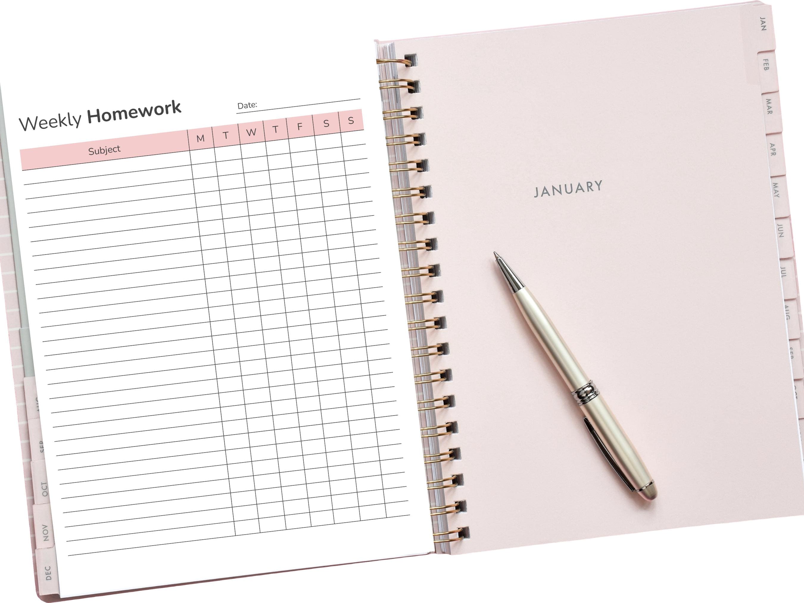 Printable Teacher Planner 2024-2025, Weekly Lesson Plans, Homeschool ...