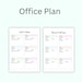 Editable Office Task Planner Bundle, Printable Work Schedule Planner ...