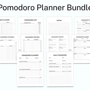 Pomodoro, Pomodoro Tracker, Pomodoro Technique, Pomodoro Planner ...