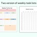 Editable to Do Brain Dump Planner, ADHD Daily Weekly Goals Planner, To ...