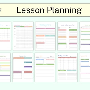 Teacher Planner 2024-2025, Spiral Teacher Planner, Lesson Plans ...