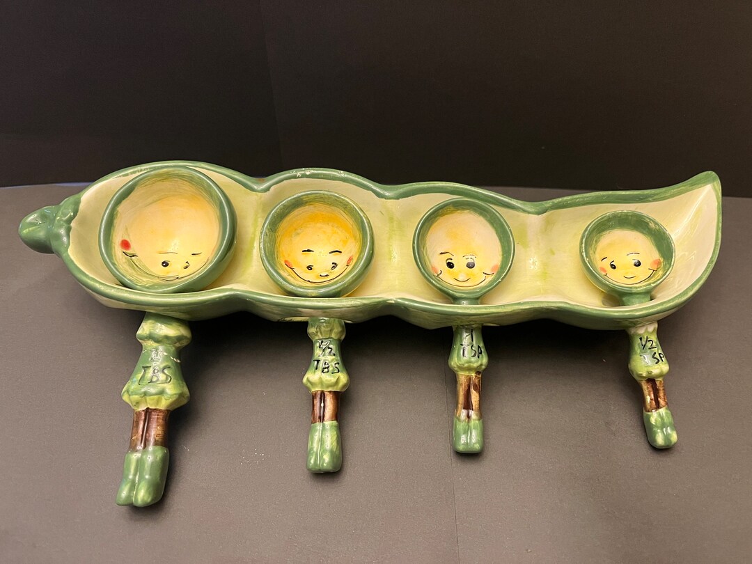 Vintage Peas in A Pod Measuring Spoons - Etsy