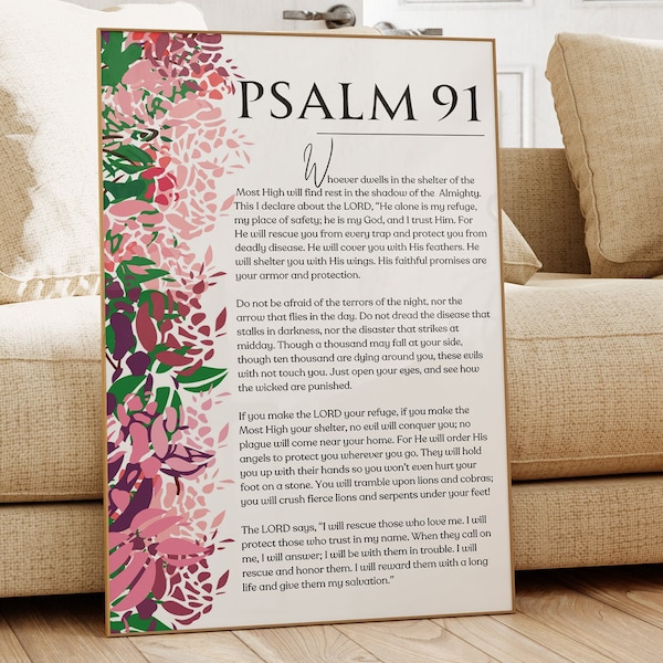 Psalm 91 - Etsy