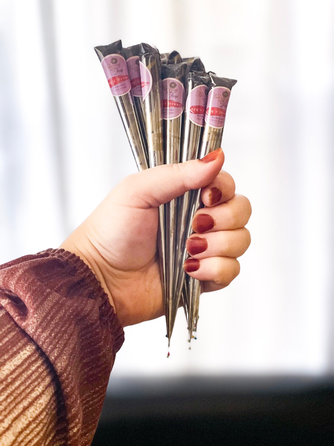 Nail Henna| Organic Nail Henna| Arq E Henna | 10 Grams Regular Price - Etsy