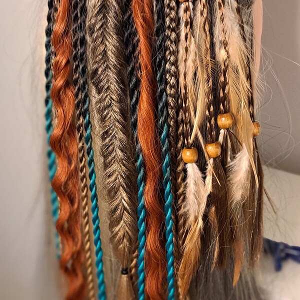 Dreadlocks Ponytail - Etsy