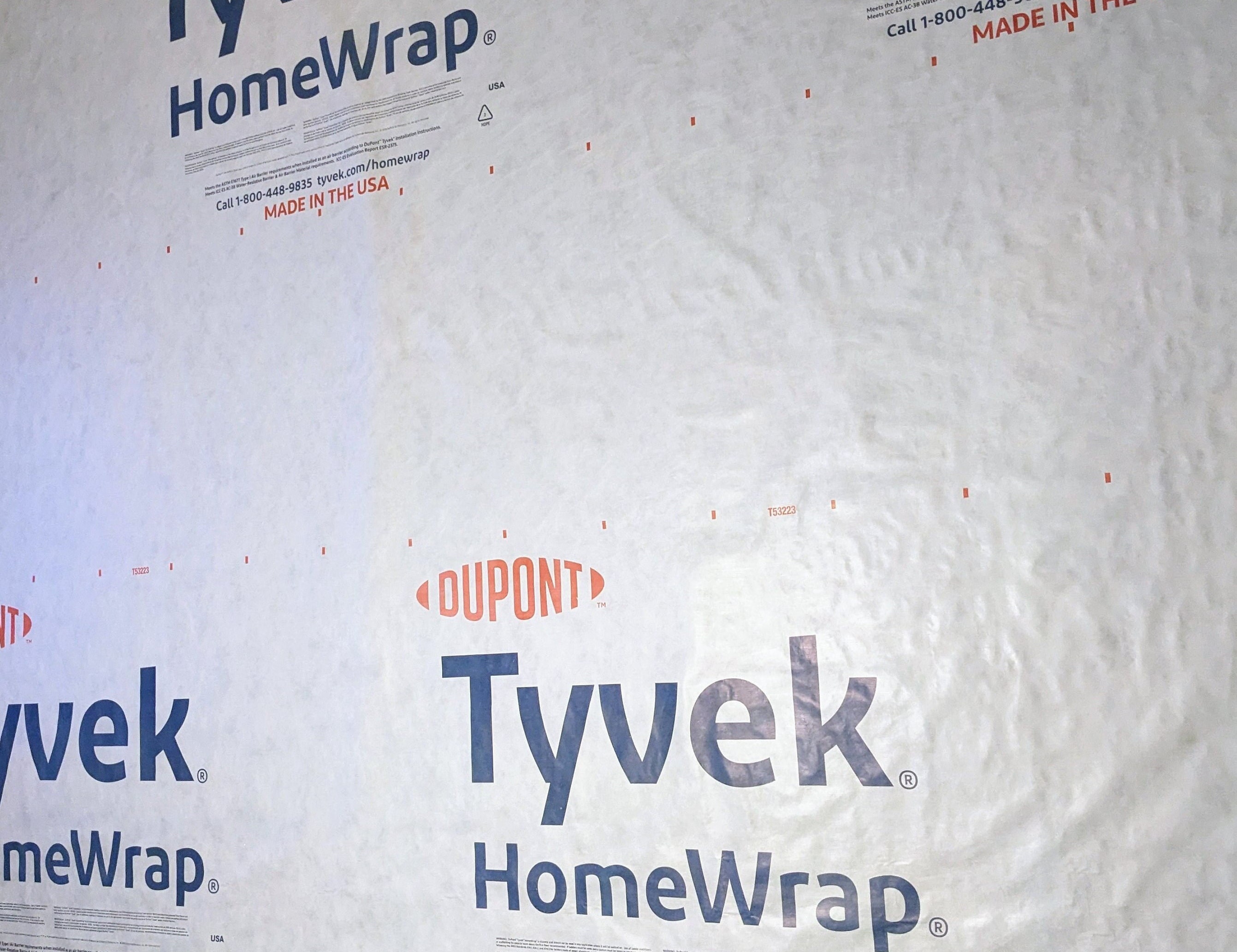 8' X 6' TYVEK Moisture Barrier, Ground Cloth / Sheet for Sleeping Bag ...