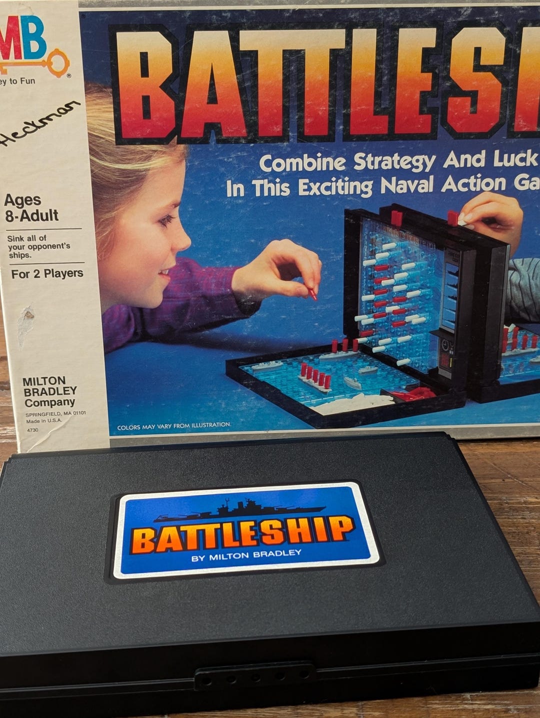 The Original Battleship Naval Action Game - Milton Bradley - Vintage ...