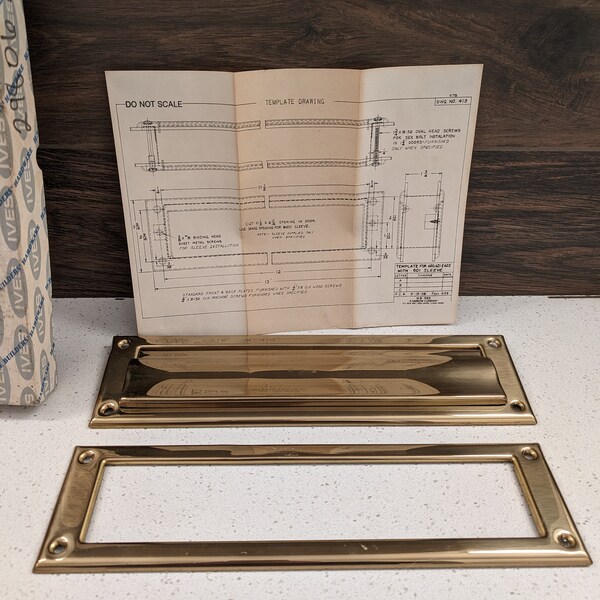 Mail Slot Cover - Etsy