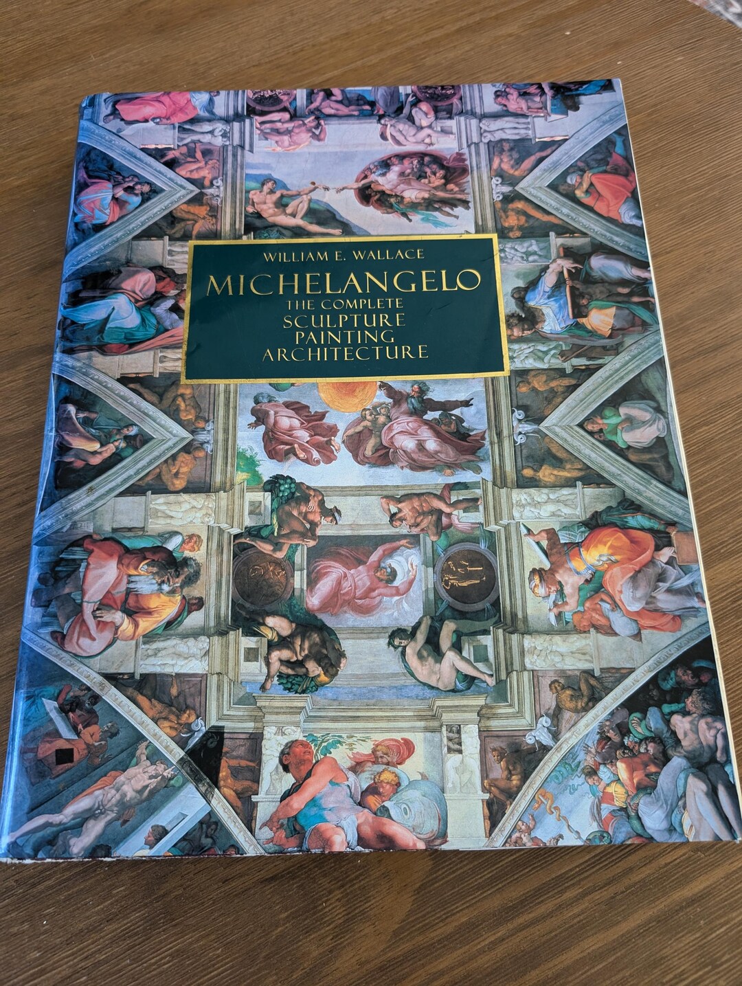 LARGE Michelangelo ART Coffee Table Book, Michelangelo the Complete ...