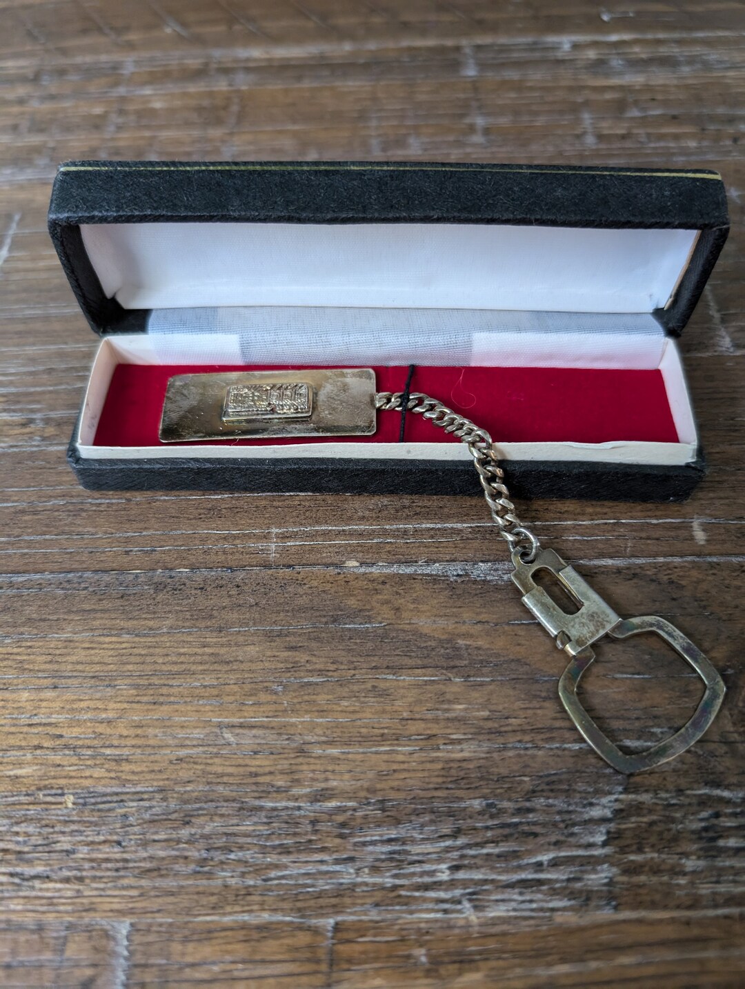 Vintage 1950's Sterling Silver Peruvian Keychain in Original Box ...