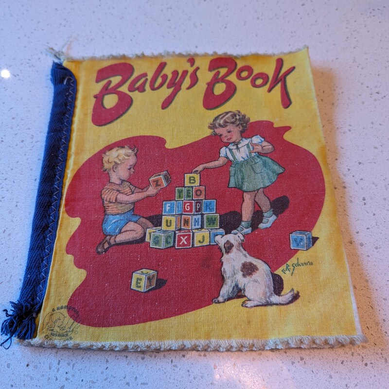 Cloth Baby Book - Etsy