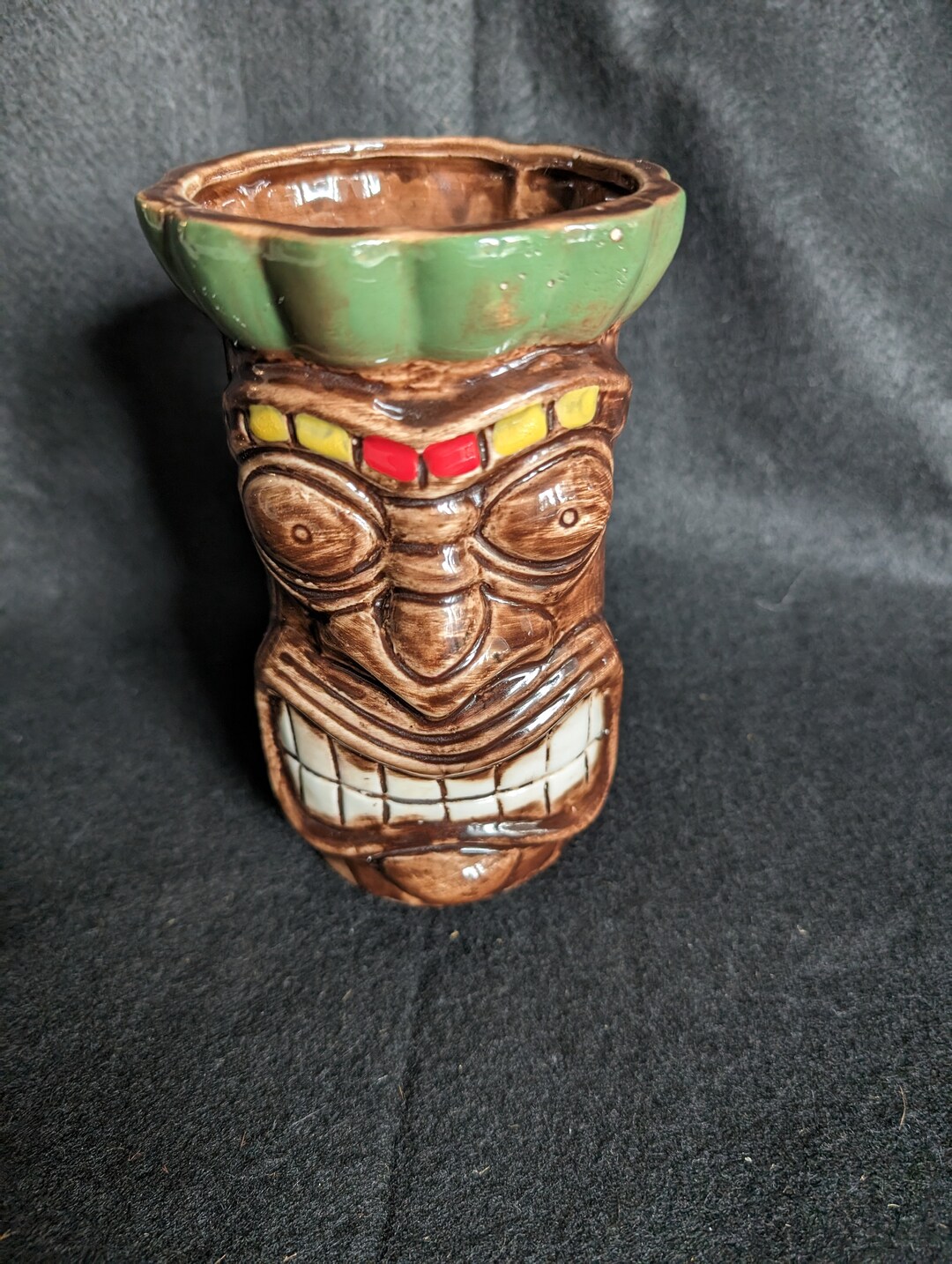 Tiki Lin Heavy Tiki Mug Hawaii Barware - Etsy