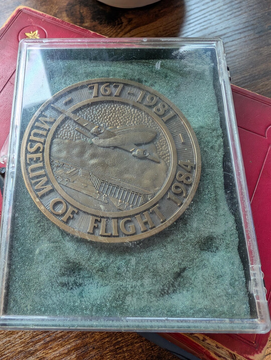 Museum of Flight 1984 Boeing 3" Medallion // 767 Jet Airplane // 1981 B ...