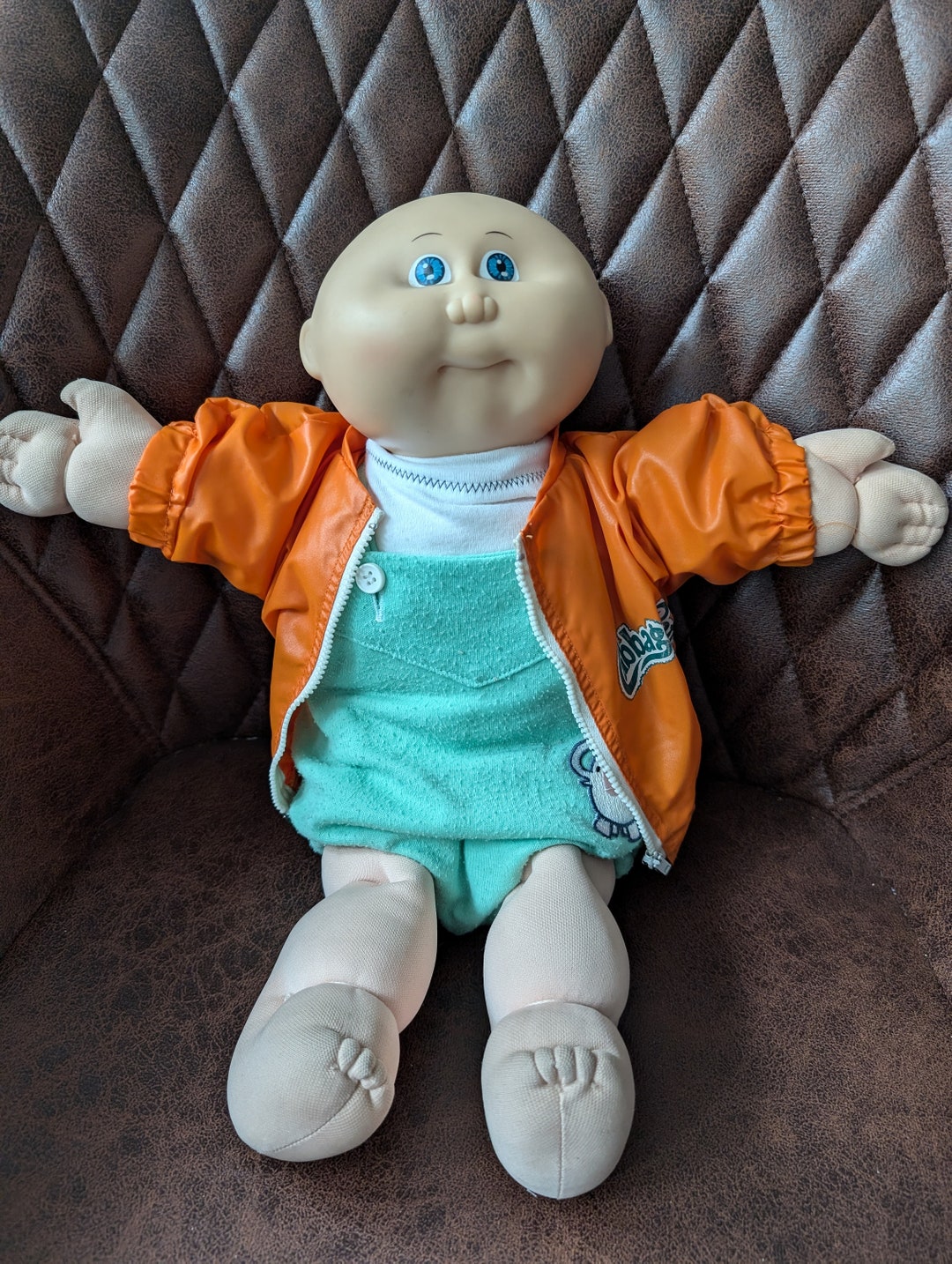 Vintage 1985 Adorable Bald Cabbage Patch Kids Boy Doll // All Original ...