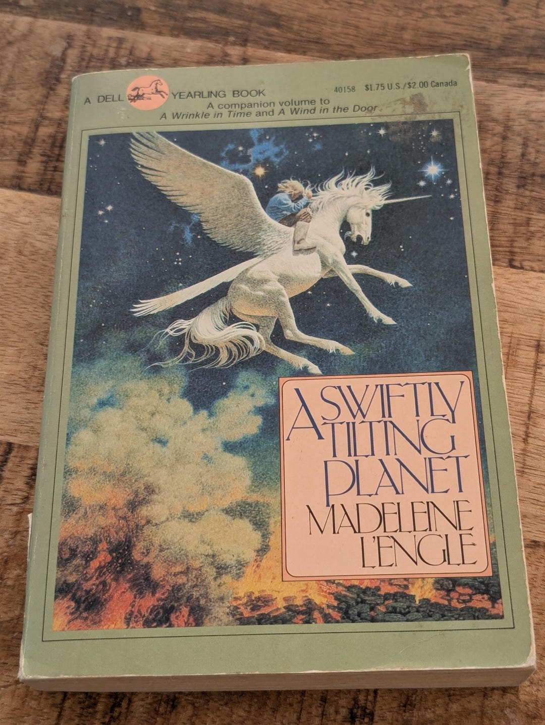 A Swiftly Tilting Planet by Madeleine L'engle - 1981 First Printing ...