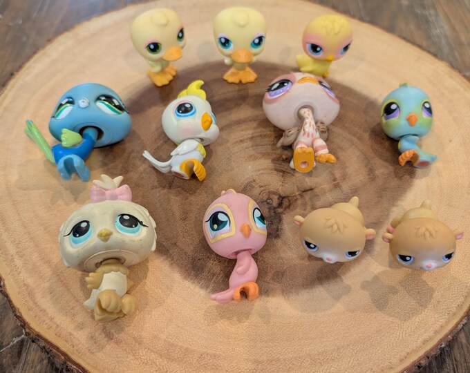 Authentic Complete LPS Littlest Pet Shop Hamster Petriplets W/ Original ...