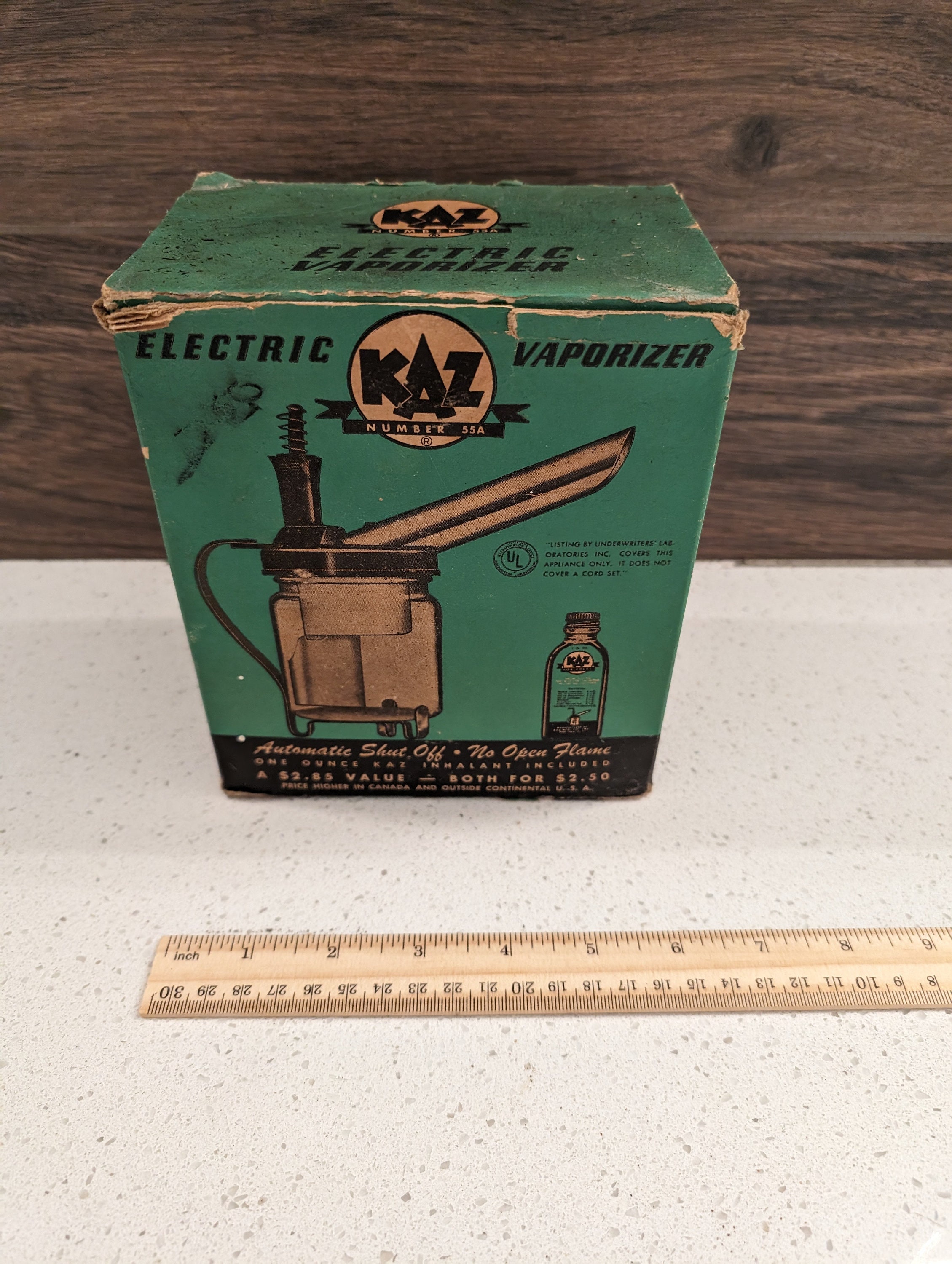 Vintage Kaz Glass Vaporizer With Original Box // Electric Cord ...