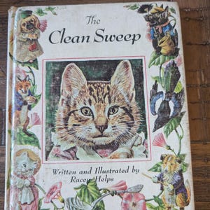 The Clean Sweep // RARE First Edition Childrens Book by Racey Helps ...