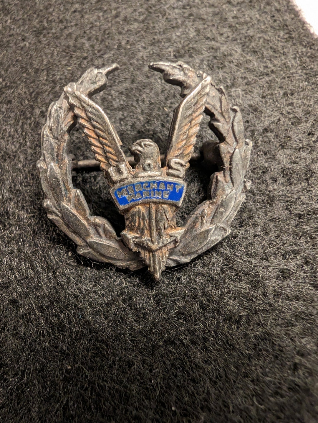 WW II World War Two Sterling Silver Merchant Marine Victory Pin - Etsy