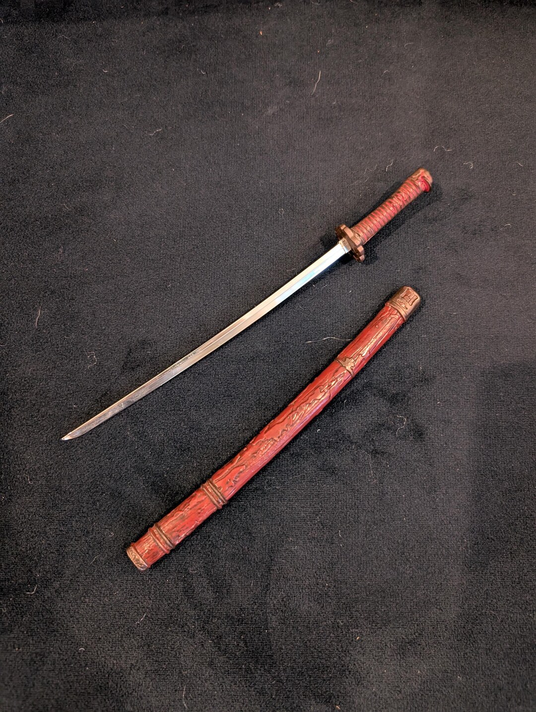 Vintage 1970's Mini Samurai Sword Letter Opener - Etsy