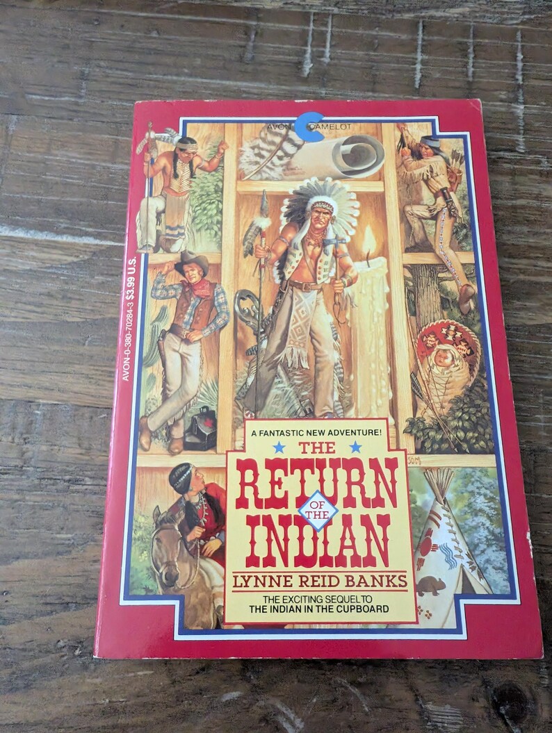 The Indian in the Cupboard Book Series // Your Choice! // Lynne Reid ...