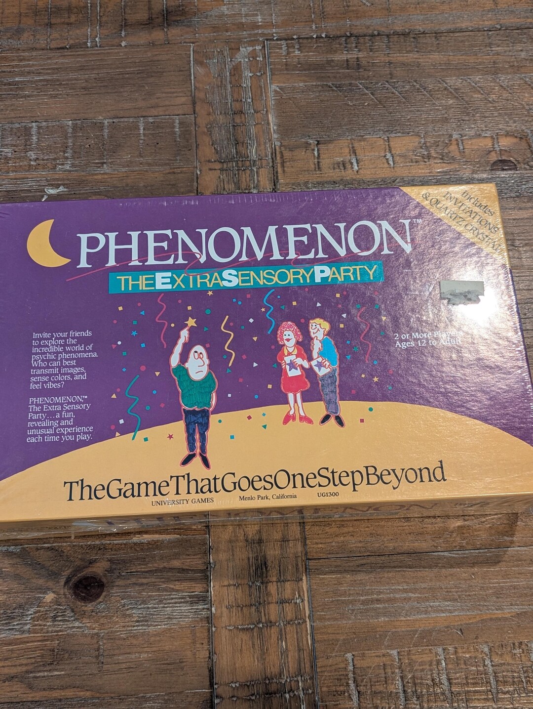 Vintage NEW Phenomenon the Extra Sensory ESP Game - University Games ...