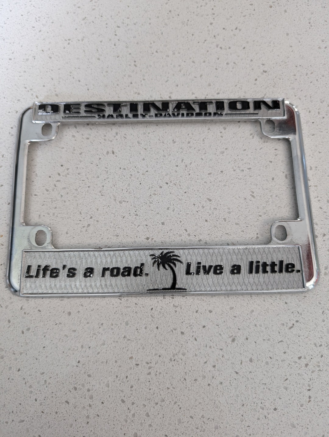Destination Harley Davidson Motorcycle Metal License Plate - Etsy