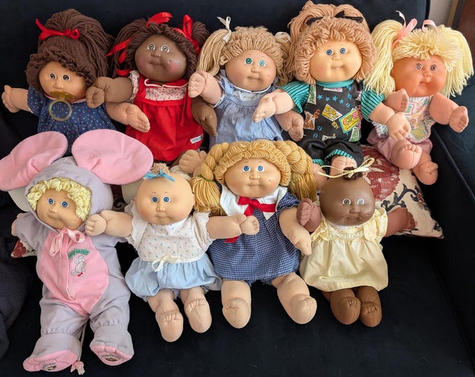 Vintage 1980's Cabbage Patch Kids Doll // Your Choice! // CPK Dolls ...