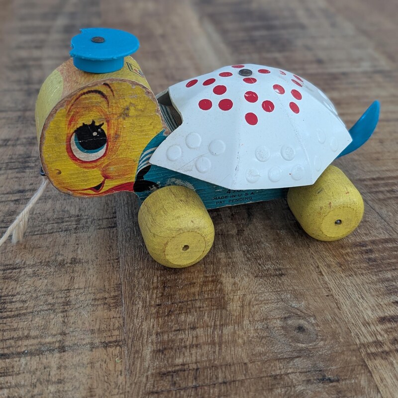 Turtle Pull Toy - Etsy