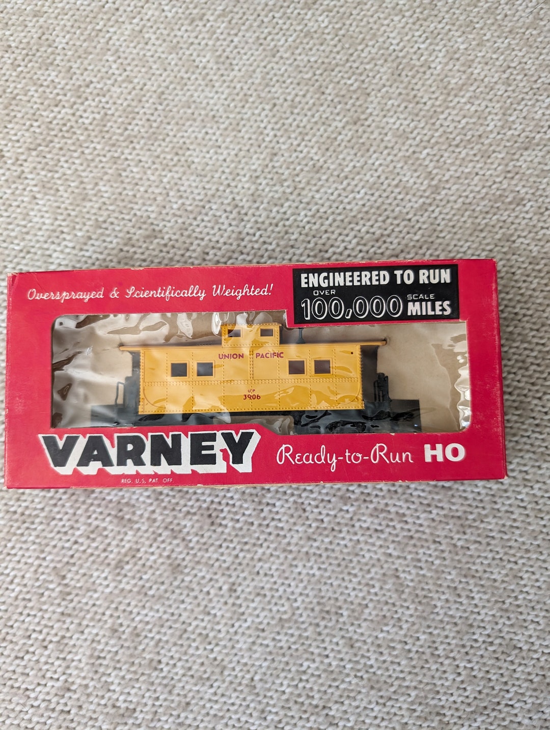 Varney Ready to Run Vintage HO Scale Model Train Car // Union Pacific ...
