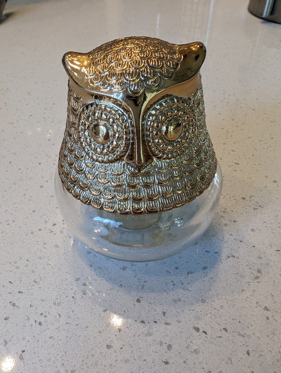 vintage avon owl bottle - Gem