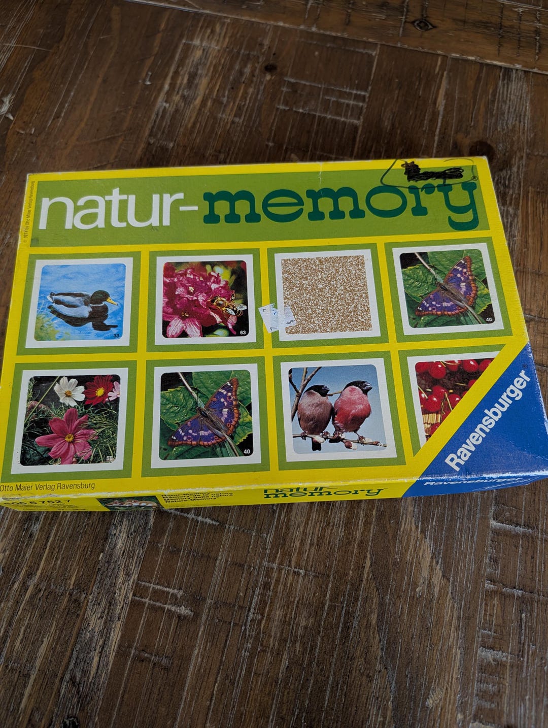Vintage Nature Memory Game, 1970s Ravensburger, Retro Card Game With ...