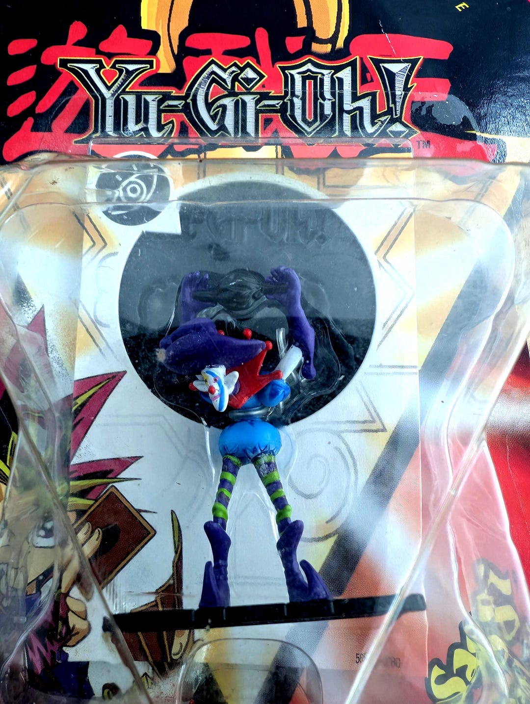 Vintage 2002 Series 3 Yu-gi-oh! Saggi the Dark Clown Holo Tile Figure ...