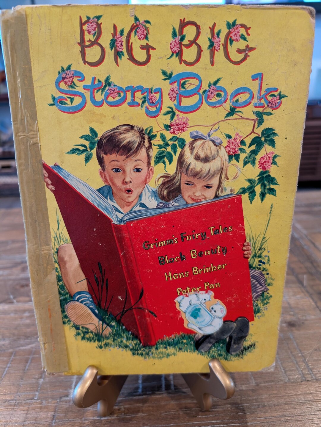 Big Big Story Book 1937 Whitman Publishing Vintage Childrens Story Book ...