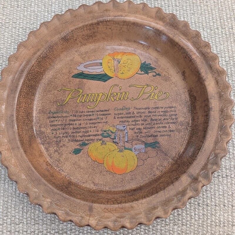 Vintage Pie Plate - Etsy
