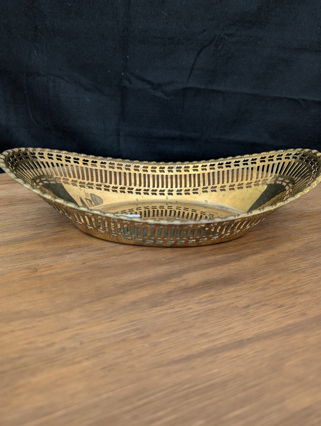 Vintage Brass Basket for Fruit or Bread // MCM Decor // Beautiful ...