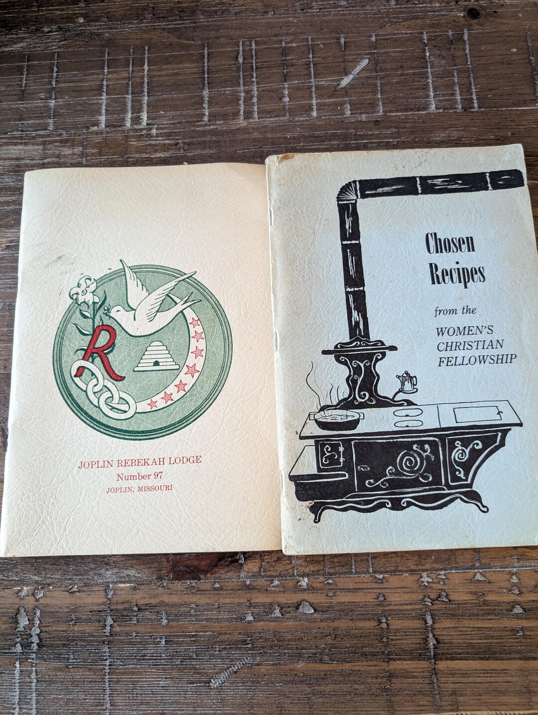 Lot of Two 1940's Community & Church Cookbooks From Joplin, Missouri - Etsy