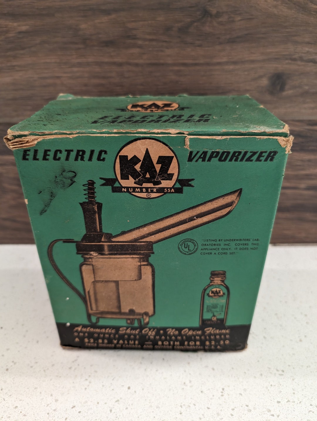 Vintage Kaz Glass Vaporizer With Original Box // Electric Cord ...