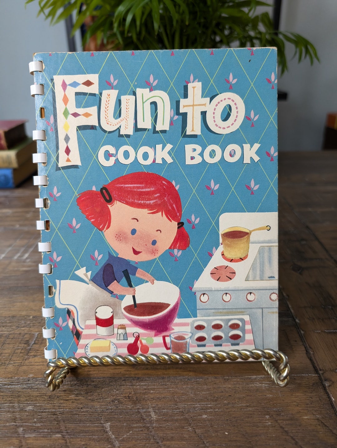 Vintage Kids’ Cookbook Fun to Cook Book, Margie Blake Carnation ...