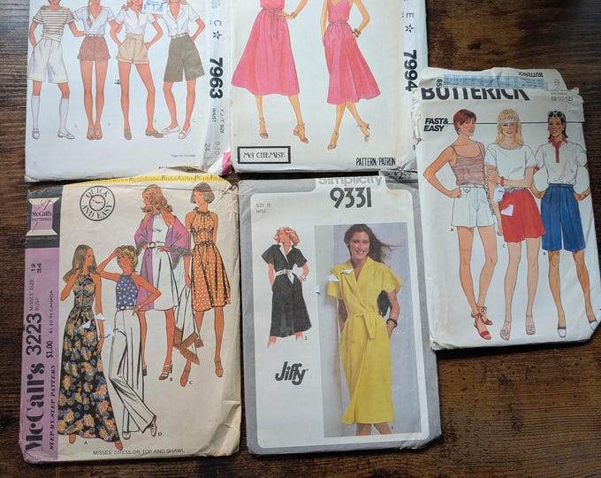 Your Choice! - Vintage Simplicity Mccall's Butterick Patterns // Sewing ...